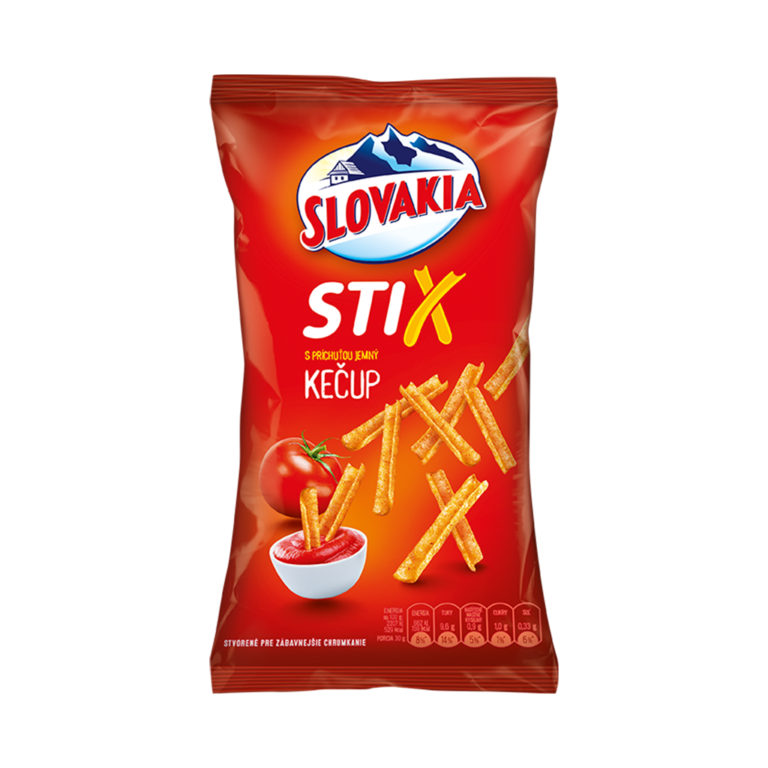 NOVINKA: Slovakia Stix jemný kečup – Slovakia Chips